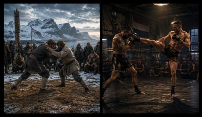🏔️ Northern Europe — Wrestling, Fencing & Combat Sports